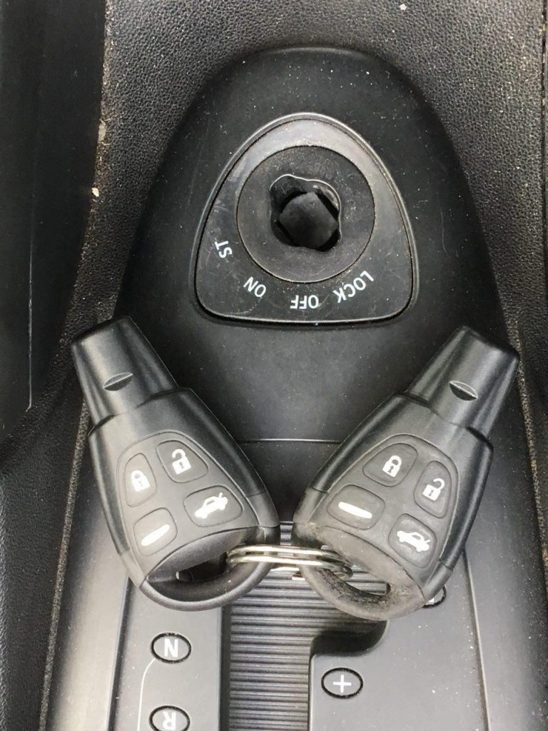 Sleutels ingeleerd in een SAAB 9-3 1.8 T sports sedan